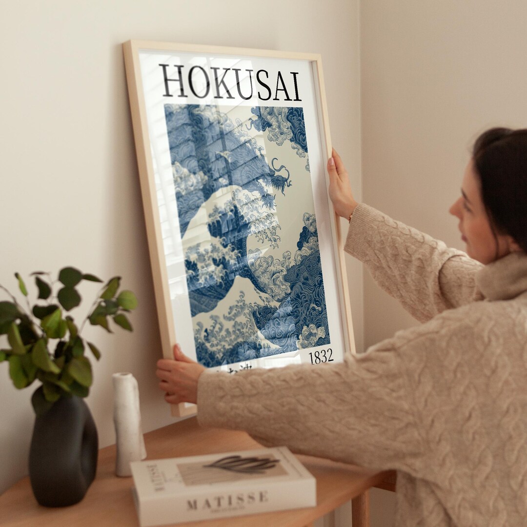 Hokusai Ukiyo-e Japanese Wall Art, Japanese Home Decor, Japanese Poster ...