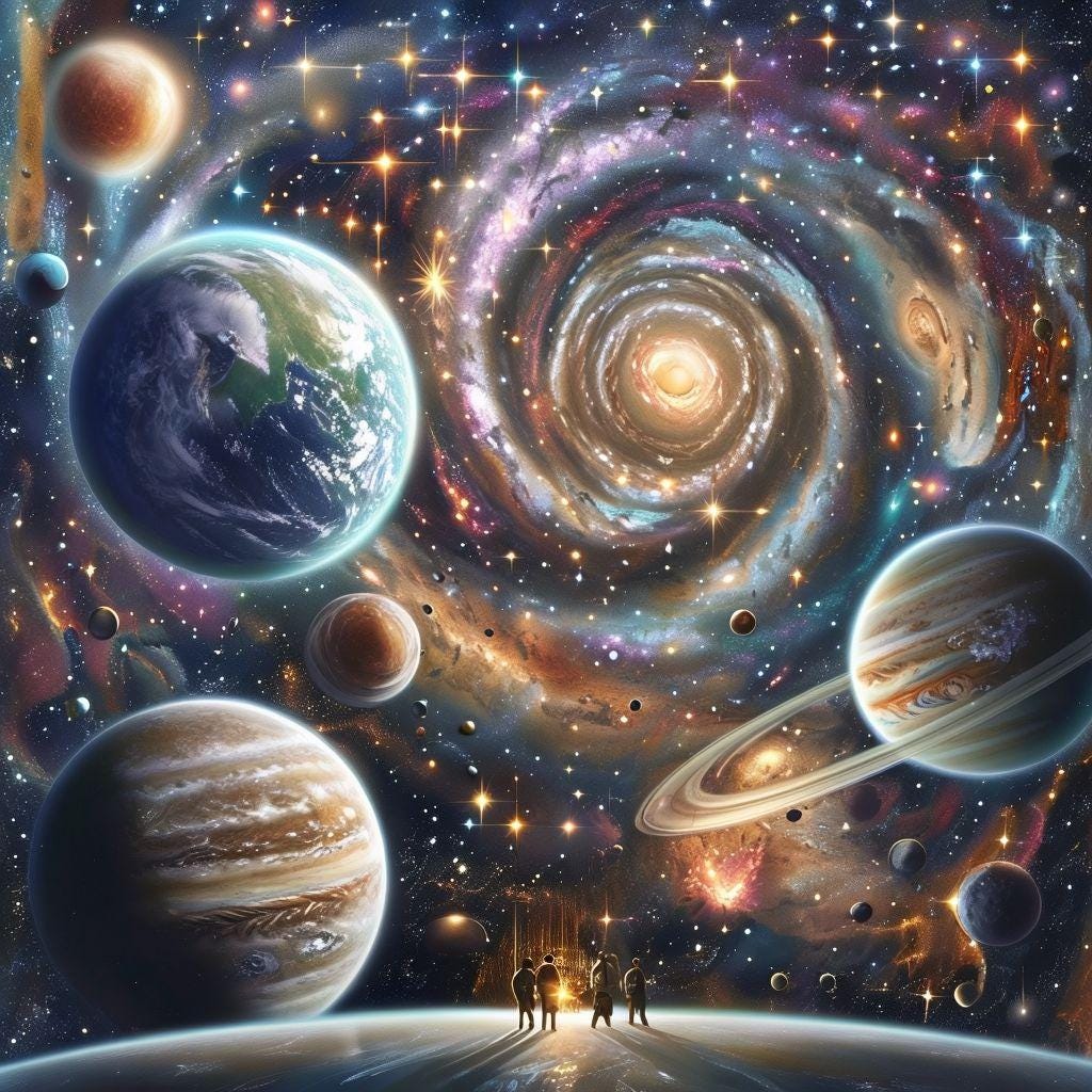 Outer Space Digital Art Collection | Digital Download | Wall Art | Printable | Gifts | Bundle ...