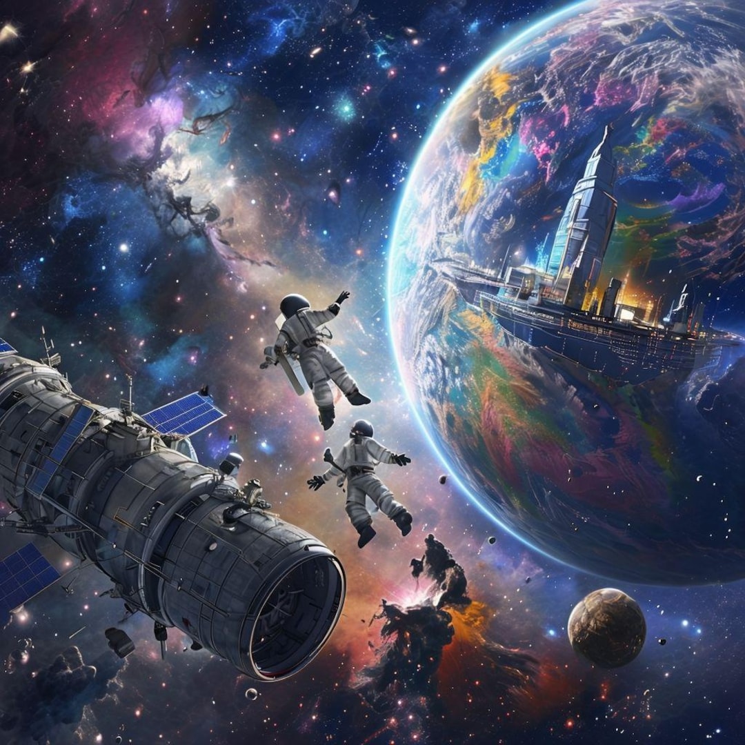 Outer Space Digital Art Collection | Digital Download | Wall Art ...