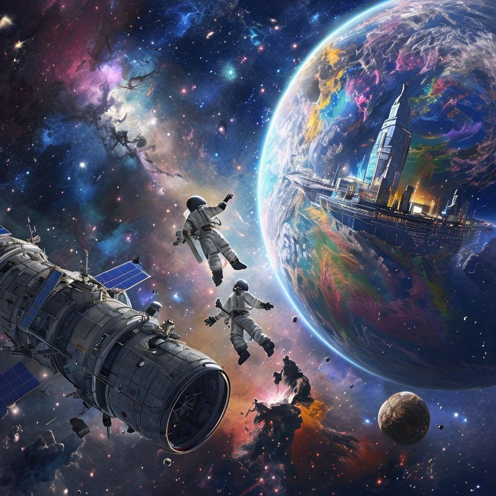 Outer Space Digital Art Collection | Digital Download | Wall Art ...