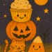 Cute Halloween Wall Art | Ghosts, Cats, Pumpkins & Candy | Instant ...