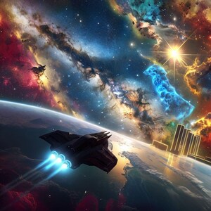 Outer Space Digital Art Collection | Digital Download | Wall Art ...