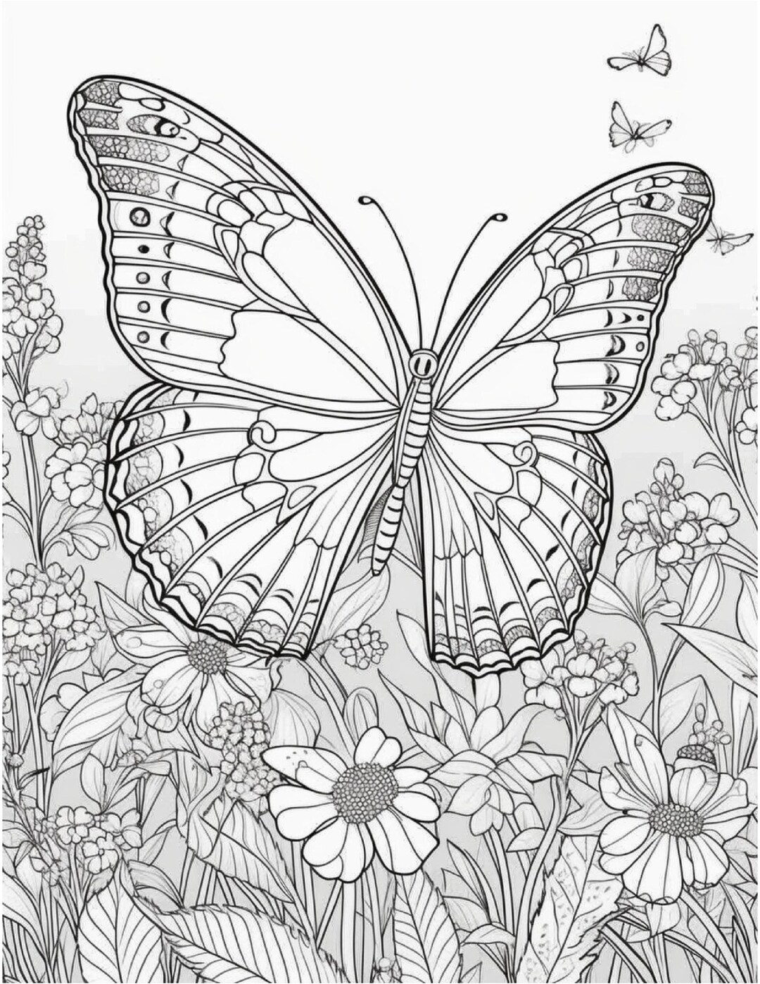 Butterfly Coloring Pages | Kid and Adult Coloring Pages | Indoor ...