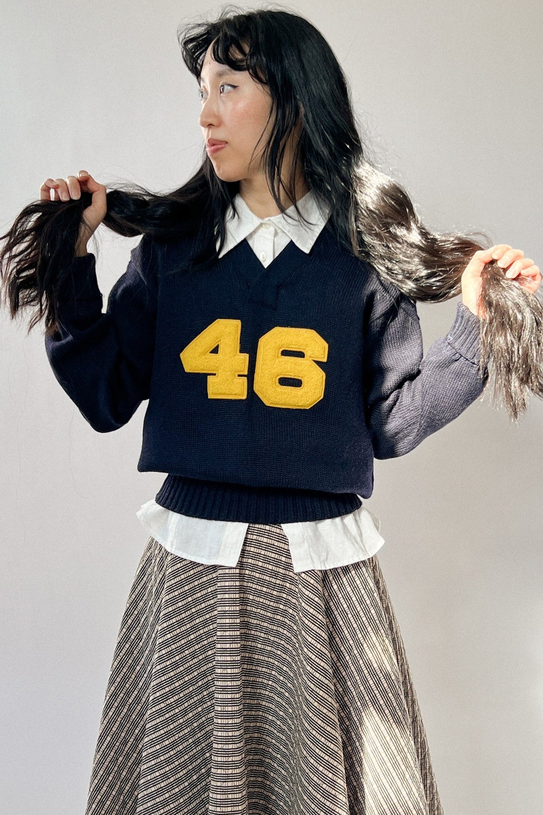 30s Wool Sporting Pullover - Etsy