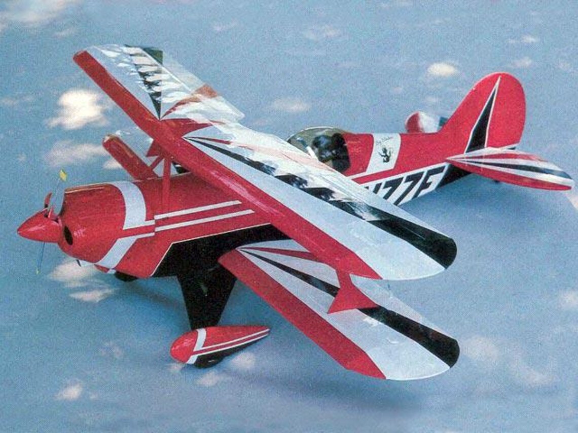 Pitts S-2A Balsa Aircraft Plans - Etsy