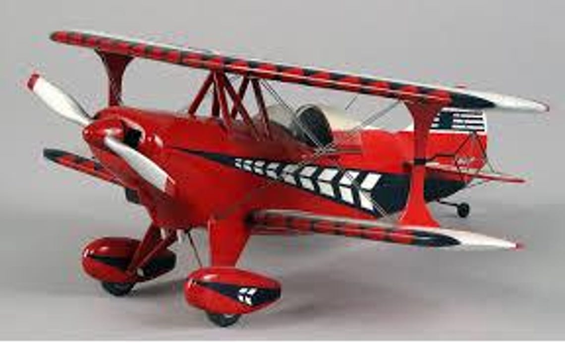 Pitts S-2A Balsa Aircraft Plans - Etsy