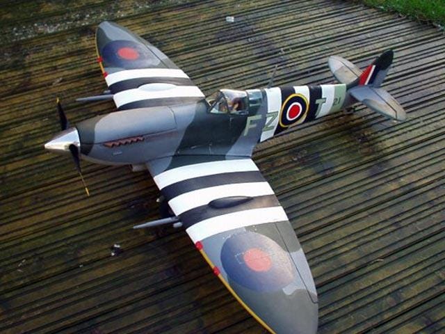 Spitfire Mkix 49" Balsa RC Aircraft Plans and Dxf Cad Data - Etsy