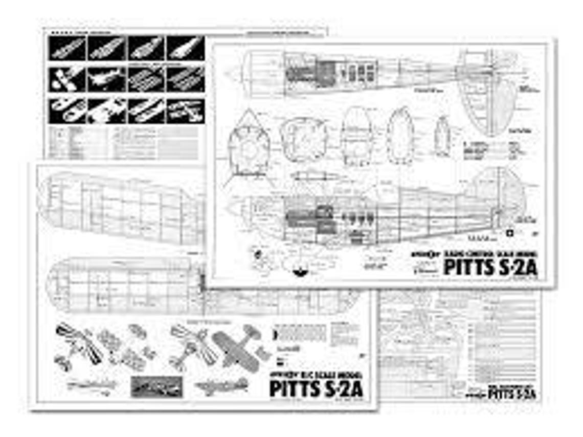 Pitts S-2A Balsa Aircraft Plans - Etsy