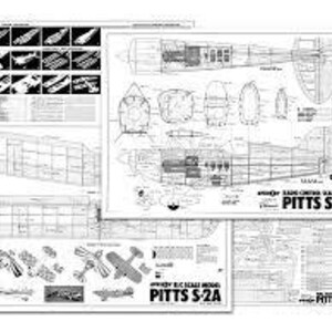 Pitts S-2A Balsa Aircraft Plans - Etsy