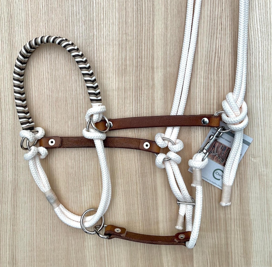 Maßgefertigtes Sidepull-halfter gleitender Führring in Verschiedenen ...