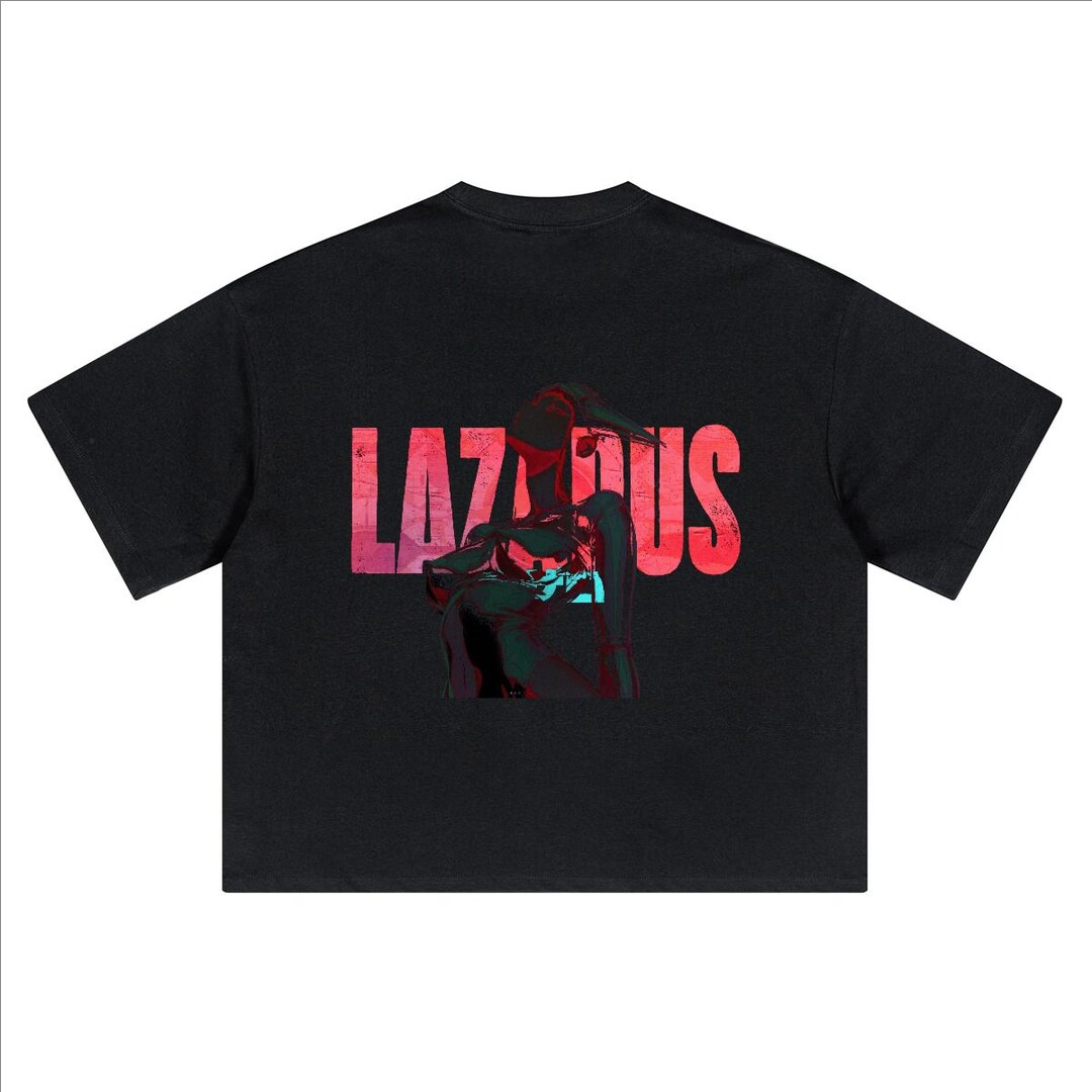 Lazarus Anime Oversized Boxy Cropped T-shirt (280GSM) 003 - Etsy