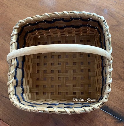Digital Download, Basket Weaving Pattern, Napkin Basket, Square Basket ...