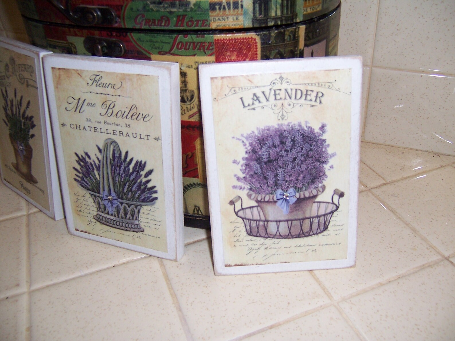 Set of Lavender Signs, Paris Decor, Paris Bedroom Decor, Farmhouse ...