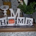 Interchangeable Home Blocks, Home Sign, Tiered Tray Decor, Holiday ...