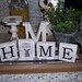 Interchangeable Home Blocks, Home Sign, Tiered Tray Decor, Holiday ...