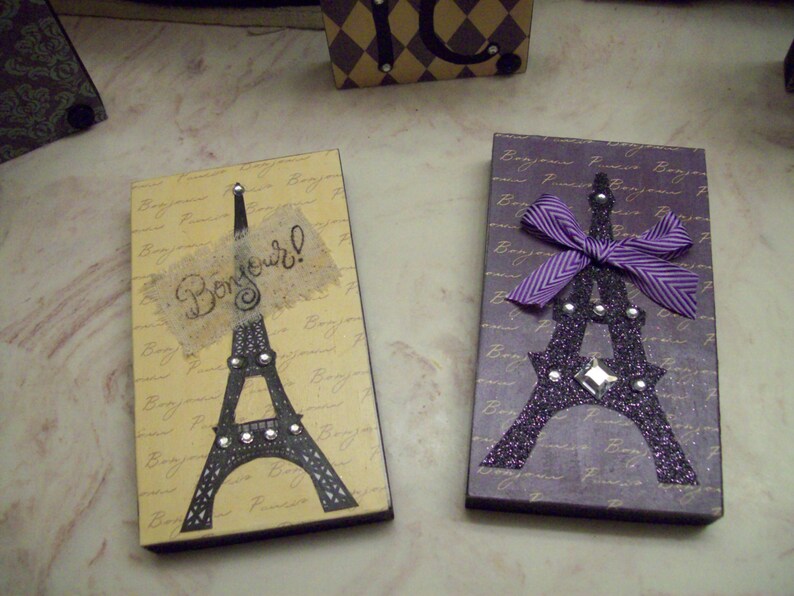 Purple PARIS Letter Blocks Paris Decor Paris Party Decor - Etsy