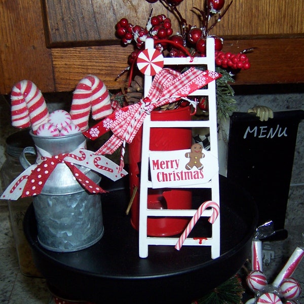 Christmas Ladder - Etsy
