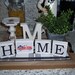 Interchangeable Home Blocks, Home Sign, Tiered Tray Decor, Holiday ...