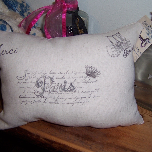 Postcard Pillow - Etsy
