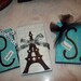Blue Teal Paris Letter Blocks,eiffel Tower Decor,paris Theme,paris ...