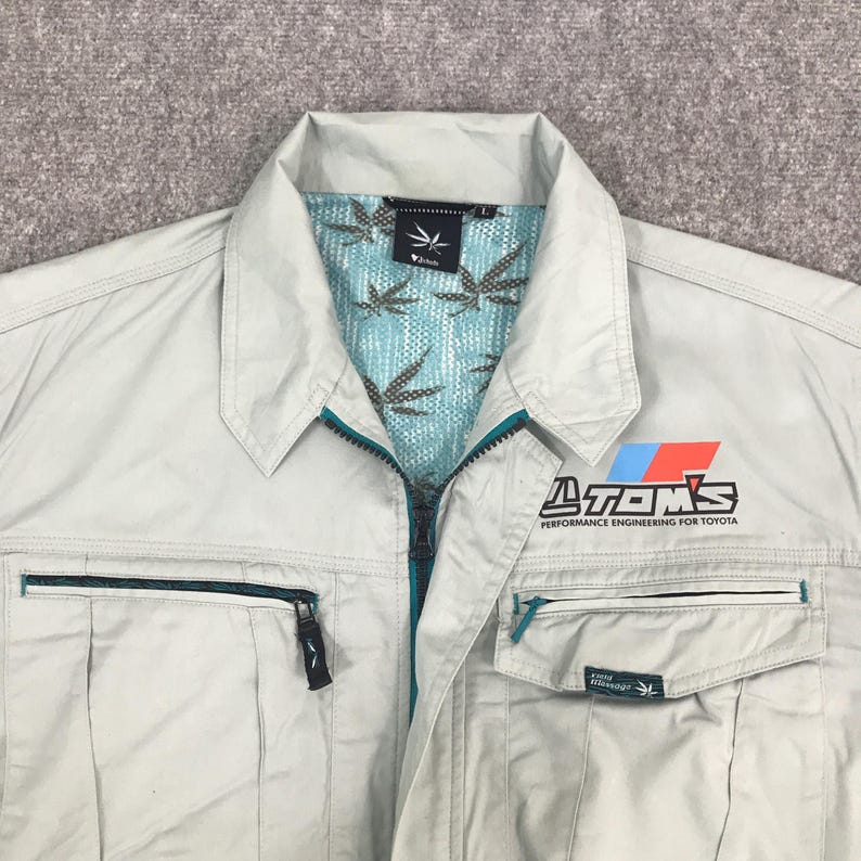 Vintage Toyota Tom's Racing Custom Worker Japan Jacket - Etsy