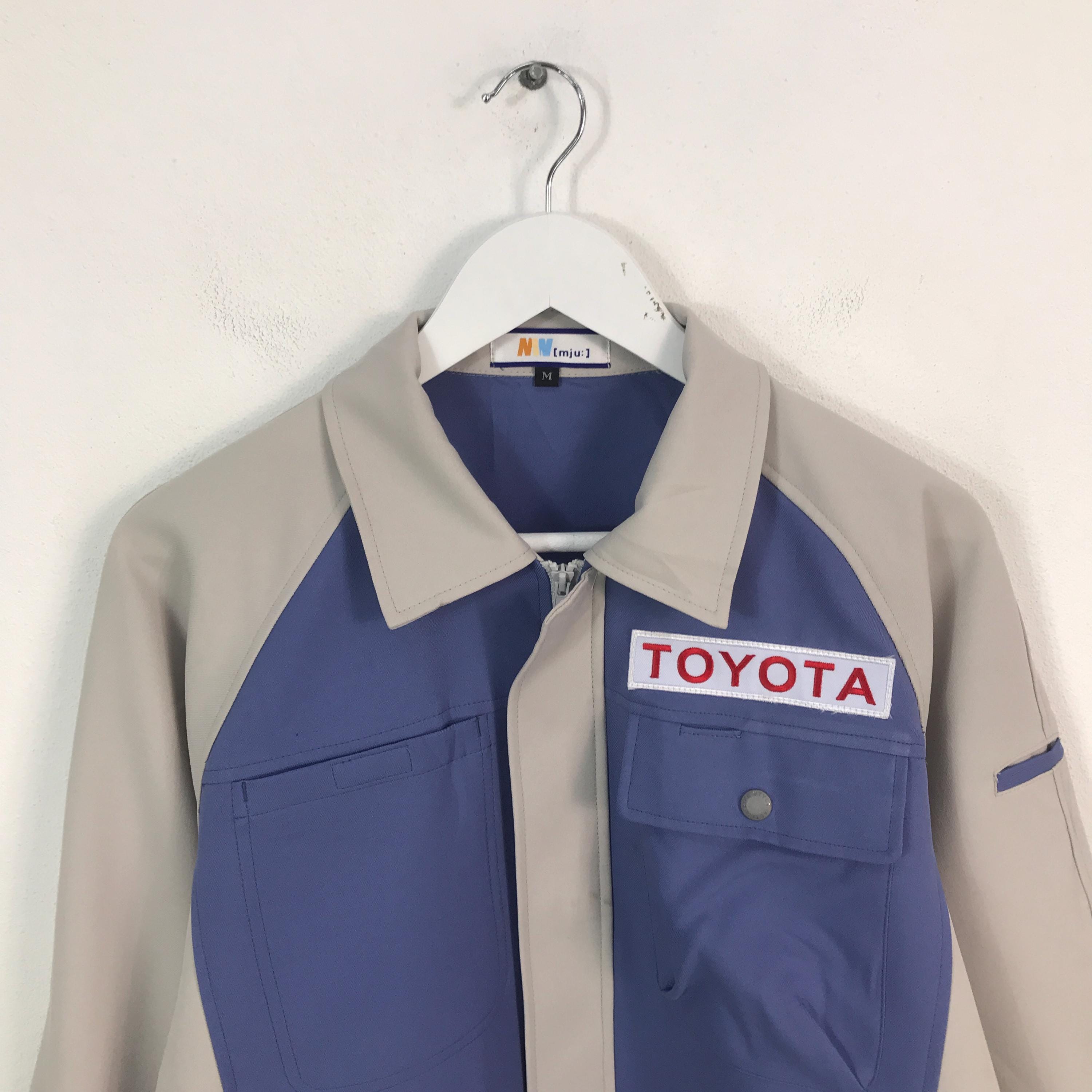 Vintage Toyota Racing Japan Work Uniform Custom Art Jacket - Etsy