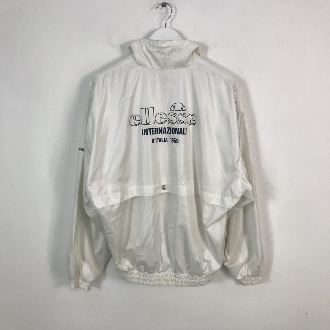 Vintage Ellesse Light Jacket Big Logo - Etsy