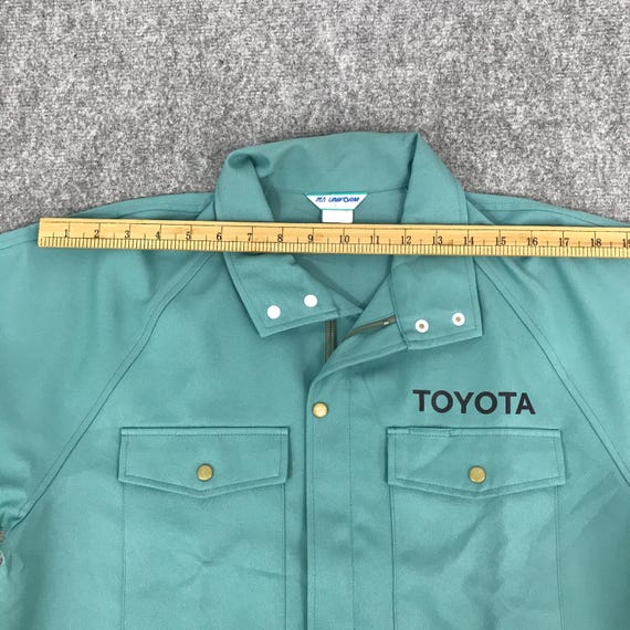Vintage Toyota Toms Racing work uniform custom Jacket - Gem