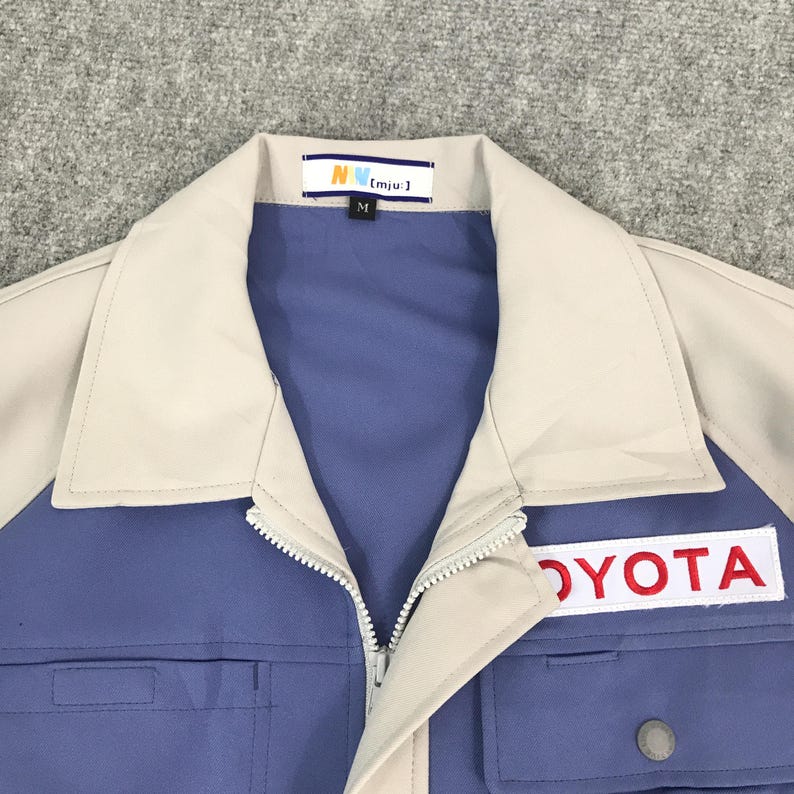 Vintage Toyota Racing Japan Work Uniform Custom Art Jacket - Etsy