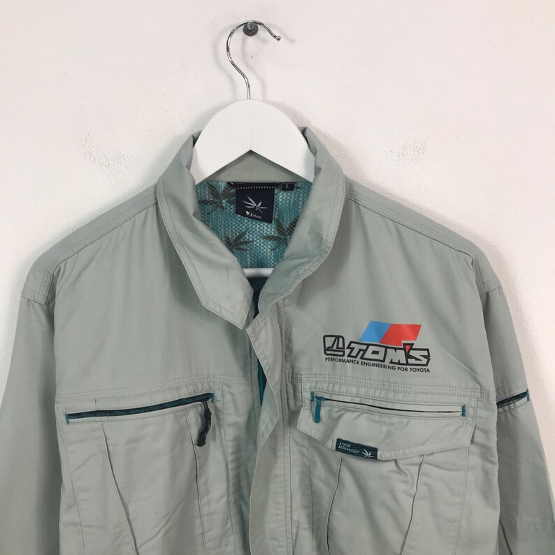 Vintage Toyota Tom's Racing Custom Worker Japan Jacket - Etsy
