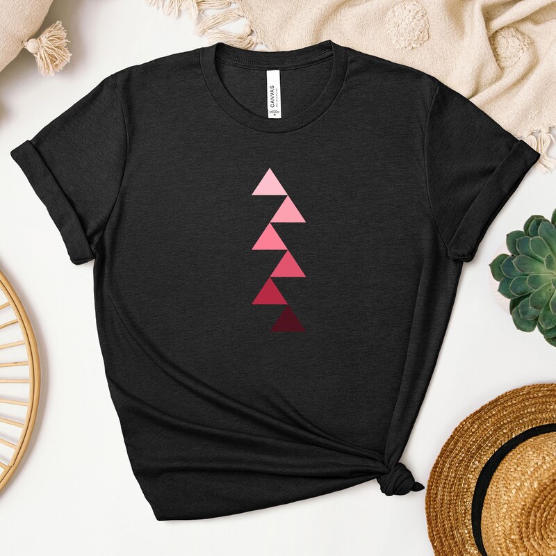 Triangle T Shirt - Etsy