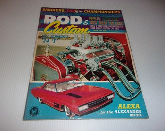 Vintage Rod & Custom Magazine May 1964 23 'T' Cover Car, Hot Rods ...