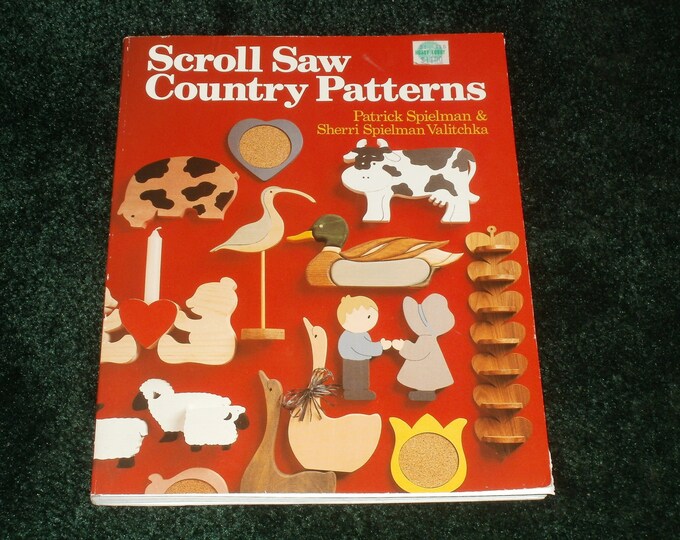 Scroll Saw Country Patterns by Patrick Spielman Crafting, Wooden Cut ...