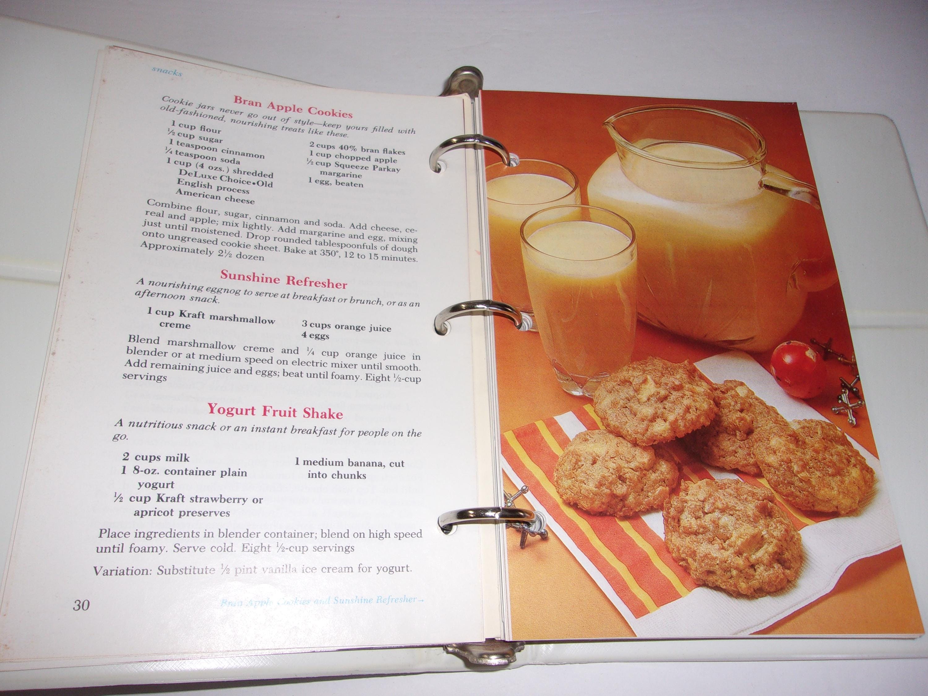 The Kraft Cookbook - 75 Years of Good Food Ideas, Vintage 1977 Cookbook ...