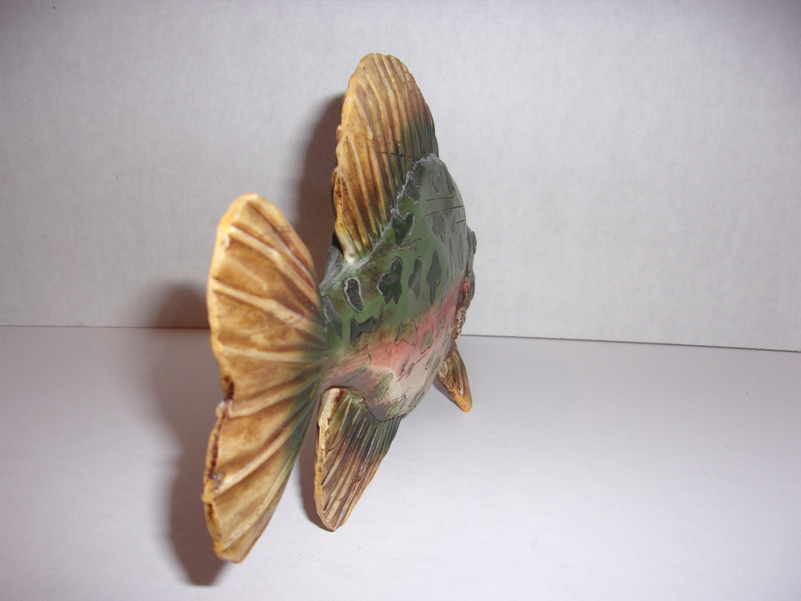 fishing display vintage decorative art collectible paperweight Exotic ...