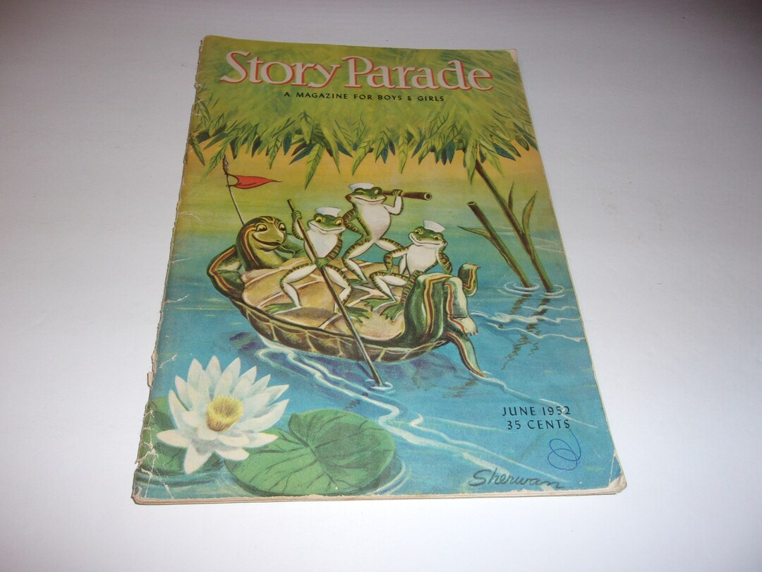 Vintage Story Parade Magazine June 1952 for Boys and Girls, Things to ...