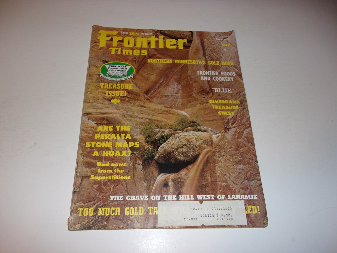 Vintage Frontier Times Magazine - May 1973, Treasure Issue - Cowboys ...