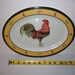 Vintage Serving Platter, Rooster Design, Melamine Ware, Gourmet Design ...