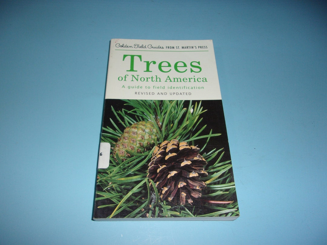 Trees of North America Field Guide, Golden Press, Collectible, Art ...