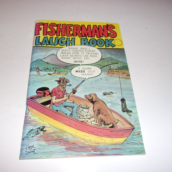 Vintage Fishing Book - Etsy