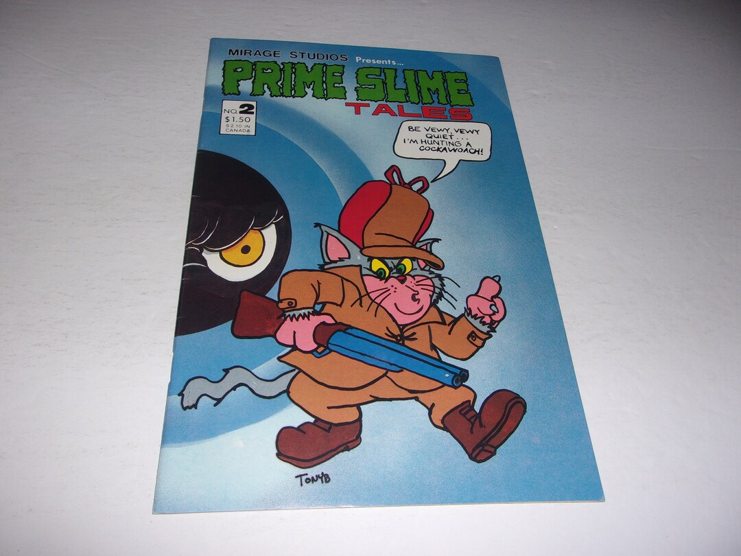 Prime Slime Tales 2, Mirage Studio Comic, 1986, Art, Collectible ...