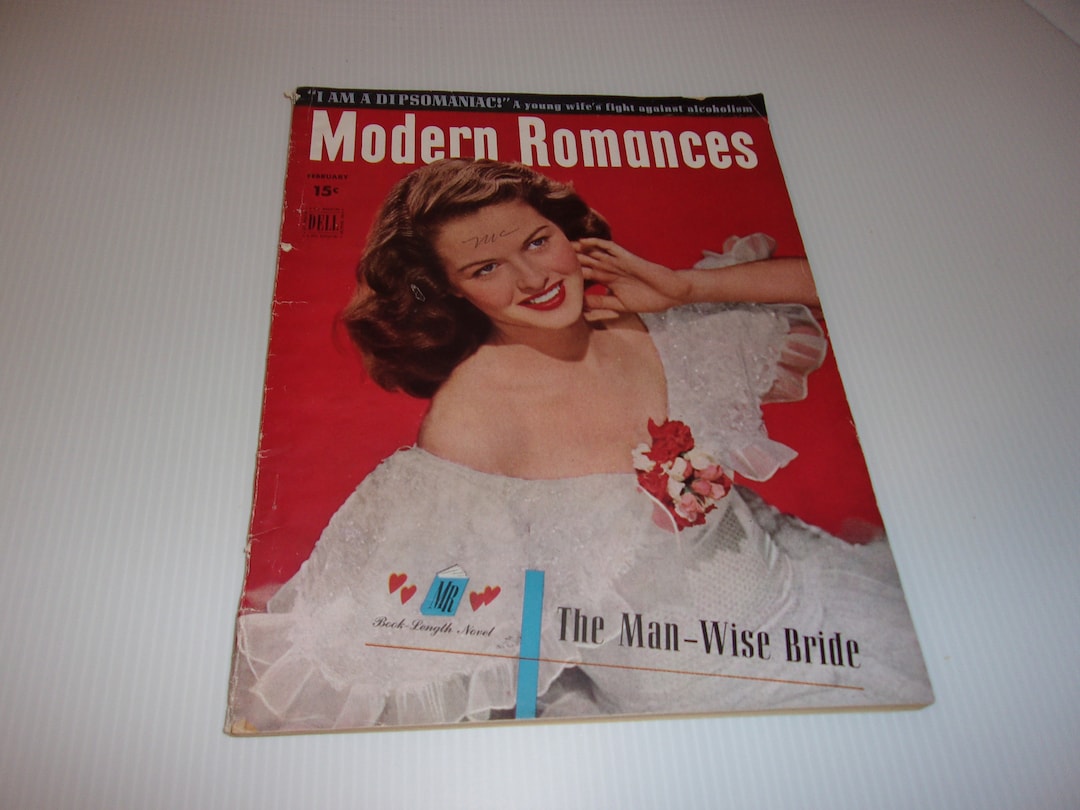 Vintage Modern Romances Magazine February 1947 - Campy, Spicy Stories ...