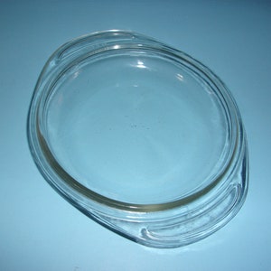 Vintage Round Pyrex Glass Casserole Dish Lid, Pyrex, Kitchen, Baking ...