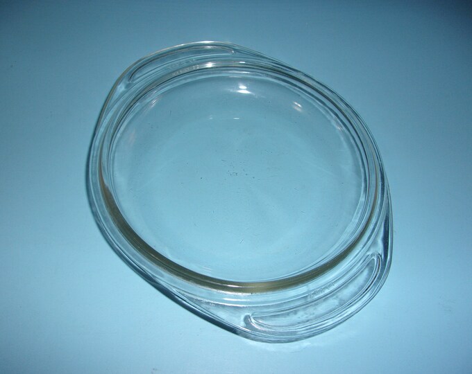 Vintage Round Pyrex Glass Casserole Dish Lid, - Pyrex, Kitchen, Baking ...