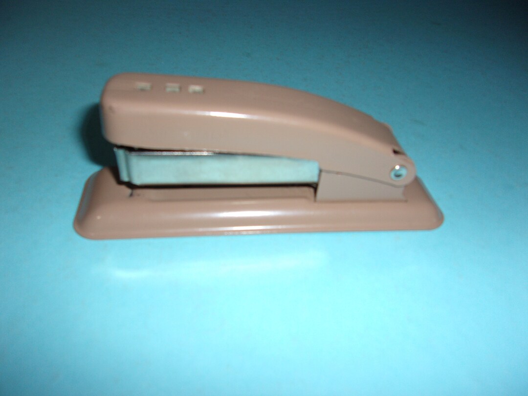Vintage 1970's - 80's Swingline Cub Stapler, # 77, Brown and Tan Color ...