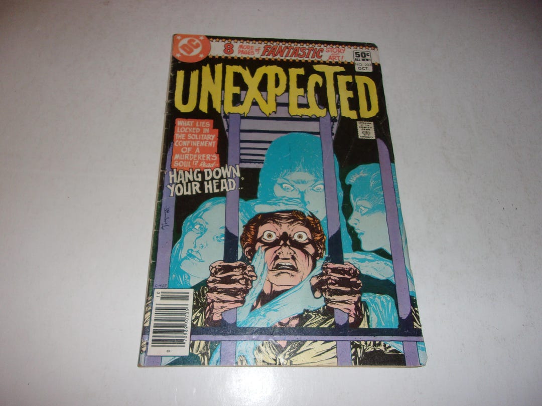 Unexpected Comic Book, Volume 25 # 203, October 1980, Vintage DC Comic, Art, Collectible, Art ...