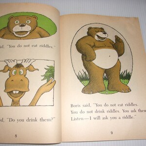 3 Stories About Morris and Boris by B Wiseman Vintage 1974 Softcover ...