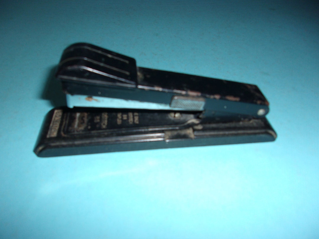 Vintage Bostitch Stapler, Black Color, Collectibles, Decorative ...
