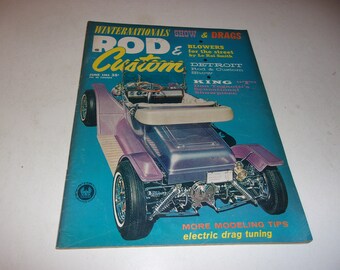 Vintage Rod & Custom Magazine May 1964 23 'T' Cover Car, Hot Rods ...