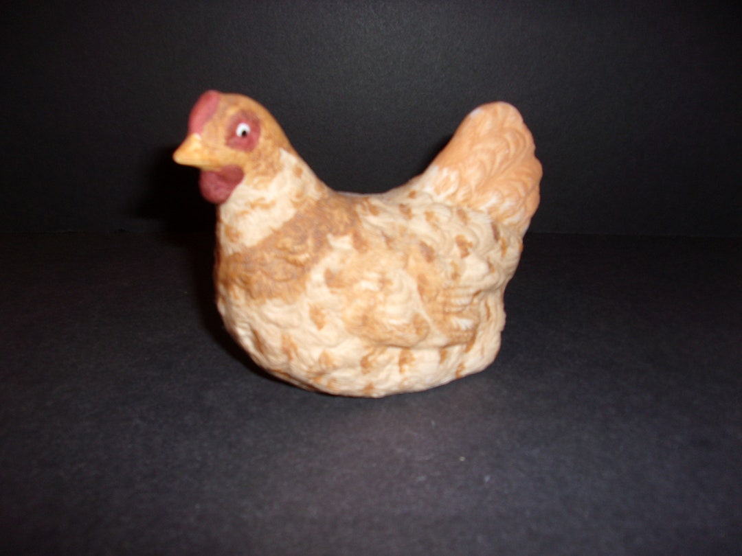Vintage Setting Hen Ceramic Figurine, Decoration, Collectible, Knick ...